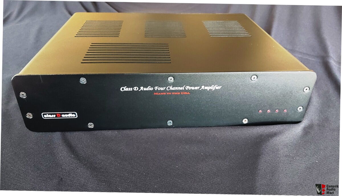 Class D Audio" SDS-470C four channel amplifier For Sale - UK Audio Mart