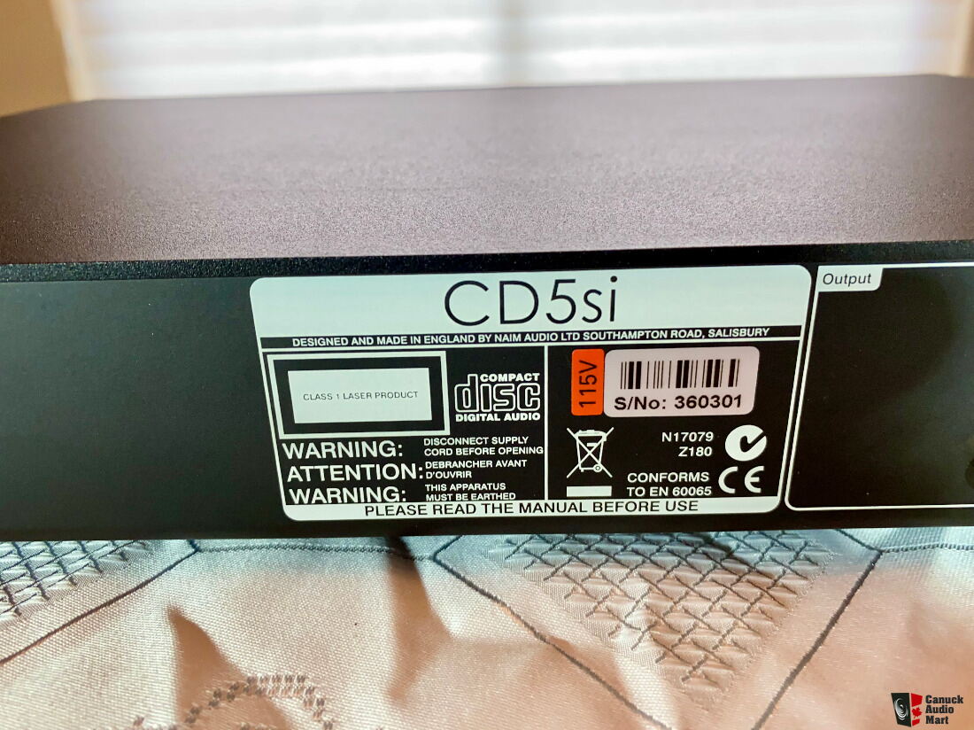 Naim CD5si CD Player Photo #3335840 - US Audio Mart