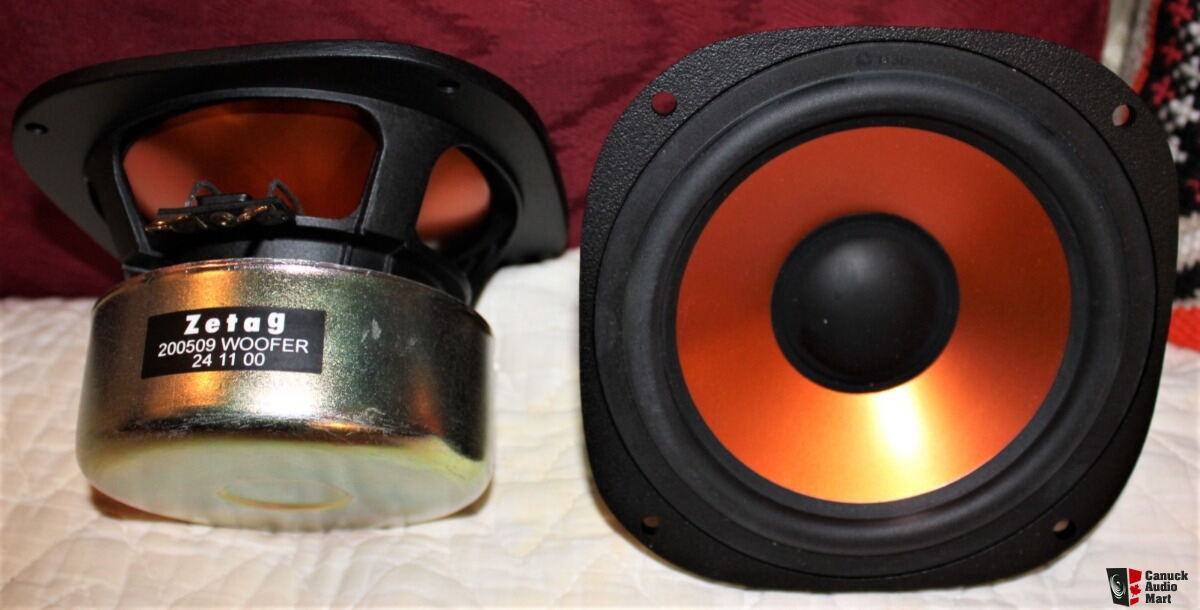 Zetag (by Kinima) 5.25-Inch Aluminum Woofers (Pair) Photo #3343694 ...