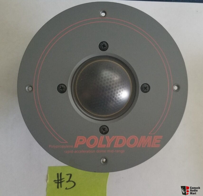 Infinity RS6 Drivers - Tweeters - Mids - 1 Woofer Photo #3344654 - US ...