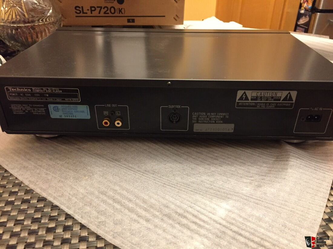 Technics SL - P 720 CD Player in original box - 475$ Photo #3344862 ...