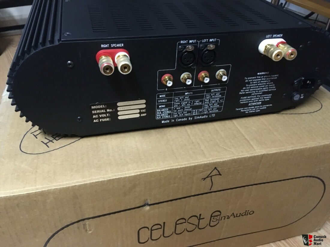 Simaudio Celeste W-4070 se Photo #3346296 - Canuck Audio Mart