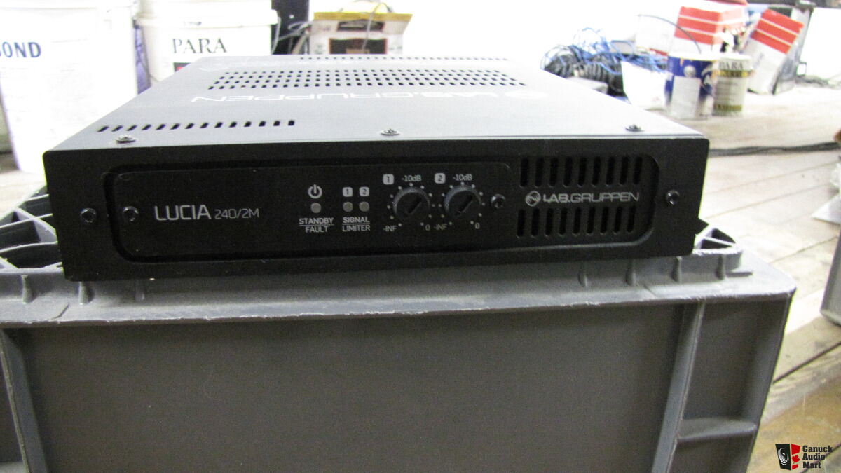 Lab Gruppen Lucia 240/2M amplifier