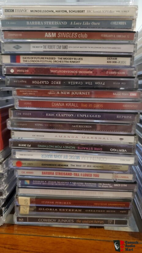 Large lot of various CDs Photo #3350494 - Canuck Audio Mart