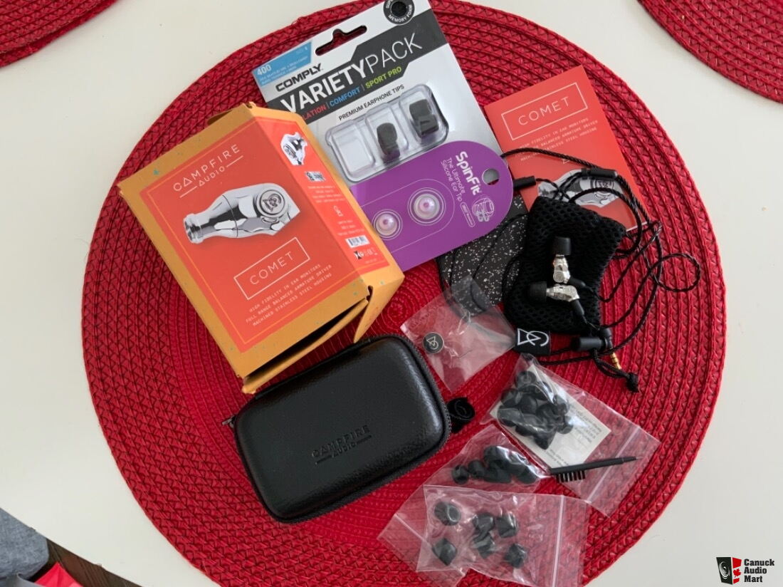 Campfire Audio Comet IEM like new plus extra ear tips For Sale - Canuck ...