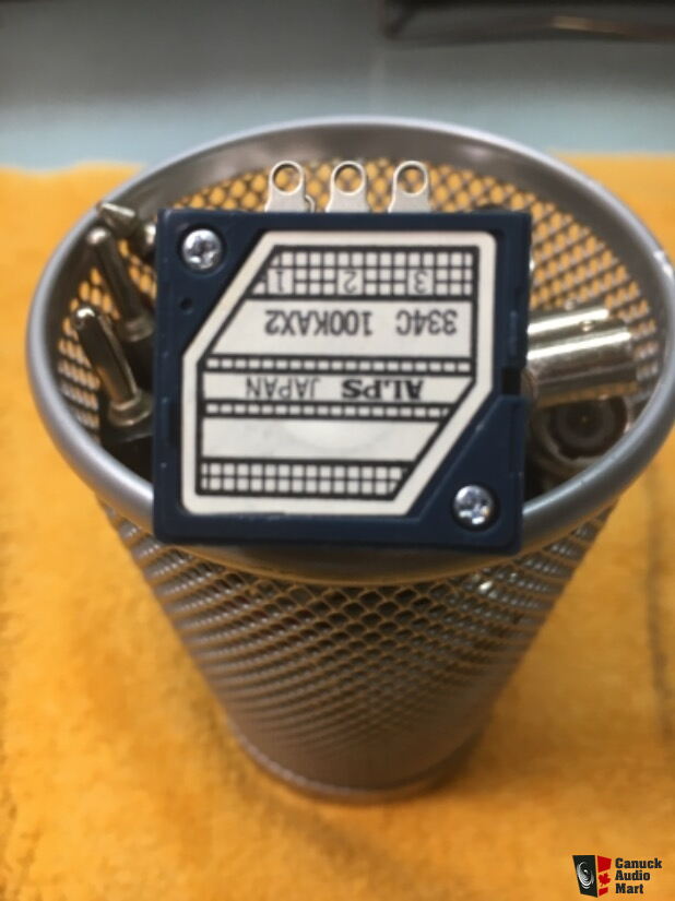 Alps Blue 100K Potentiometer Sale Pending For Sale - Canuck Audio Mart
