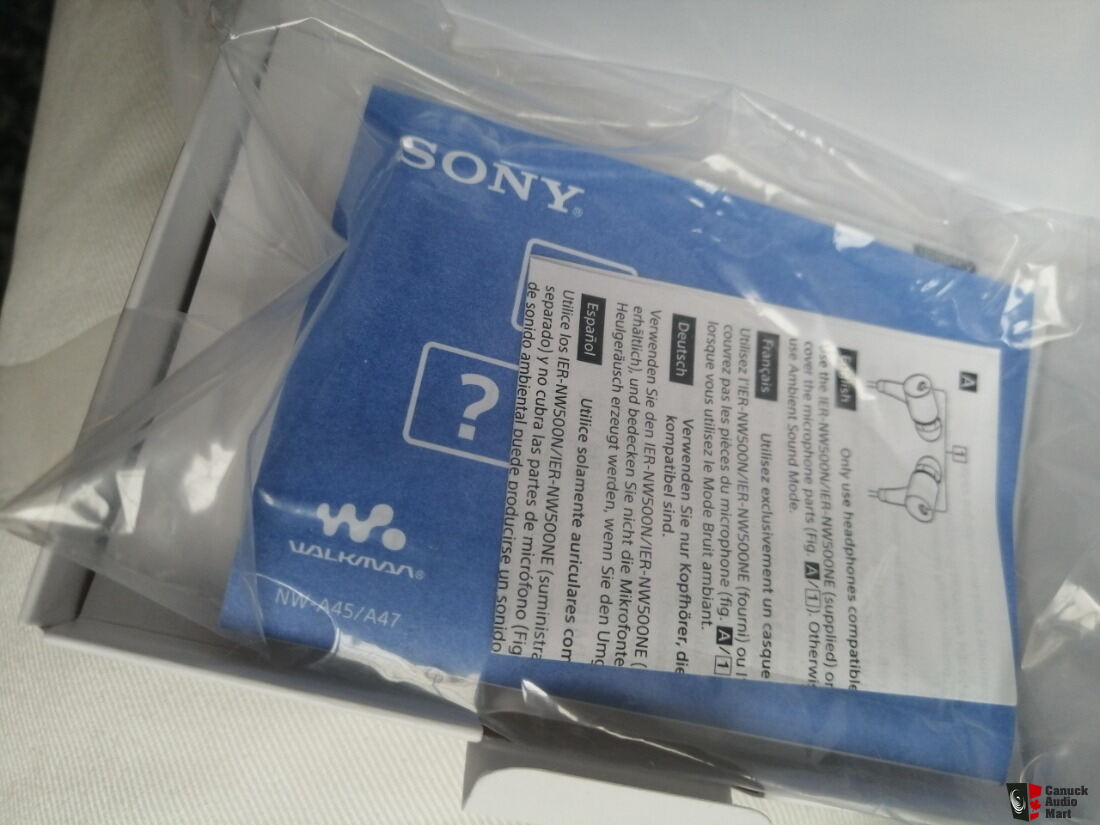 Sony NW-A45 walkman Photo #3354907 - US Audio Mart