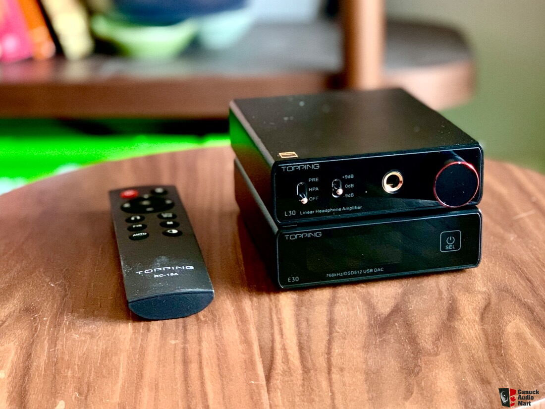 Topping E30/L30 DAC and Headphone Amplifier Stack Photo #3355000 ...