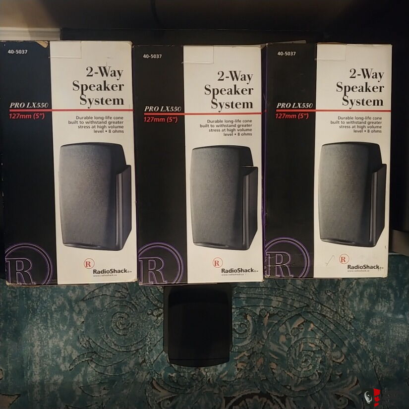 RadioShack Optimus Pro LX-550 Loudspeaker (Linaeum dipole tweeter and ...