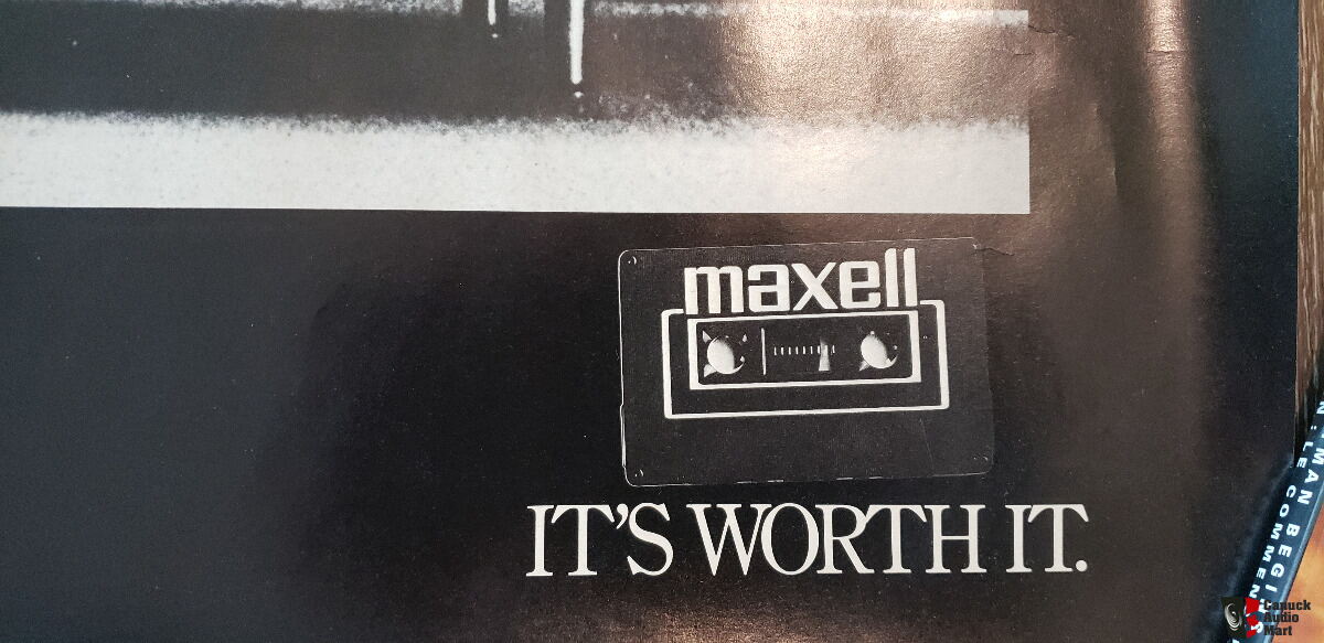 MAXELL Rare Vintage Blown Away Movie Poster 44" X 22 Photo #3361323 ...