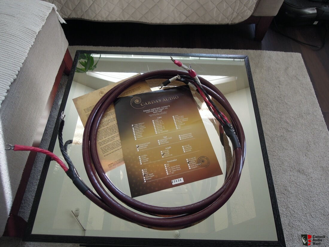 Cardas Golden Cross Speaker Cable - Bi-wire - 3 Meters Photo #3361418 ...