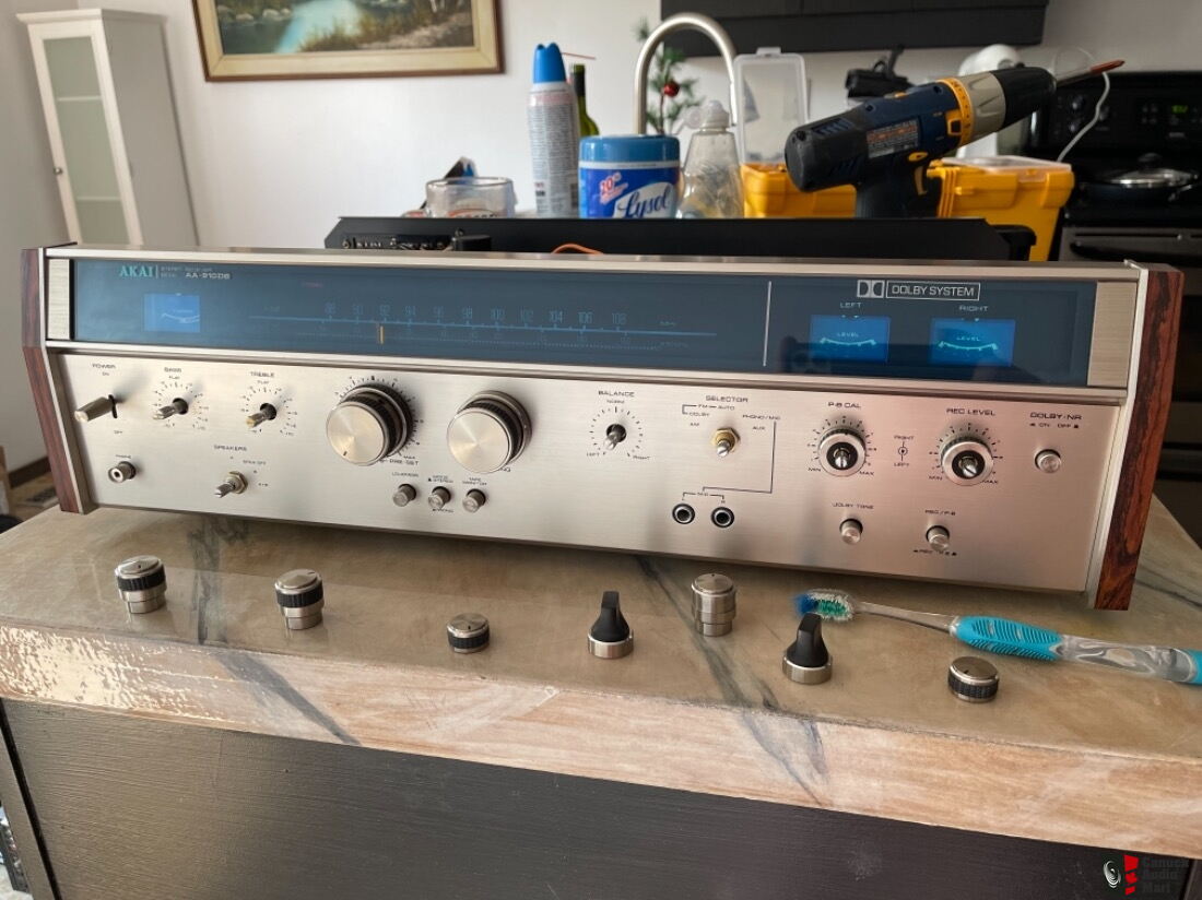 Refurbished 1975 AKAI AA-910 DB 23 1/4" Wide Giant receiver Photo ...