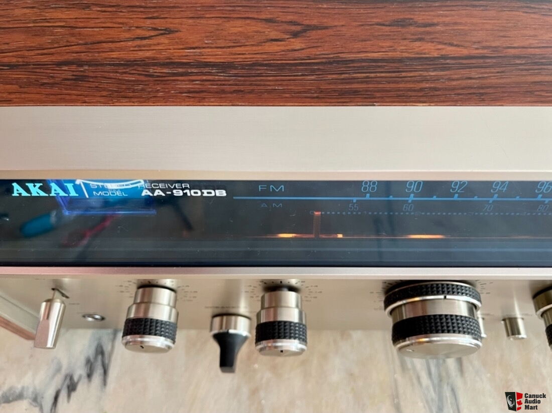 Refurbished 1975 AKAI AA-910 DB 23 1/4" Wide Giant receiver Photo ...
