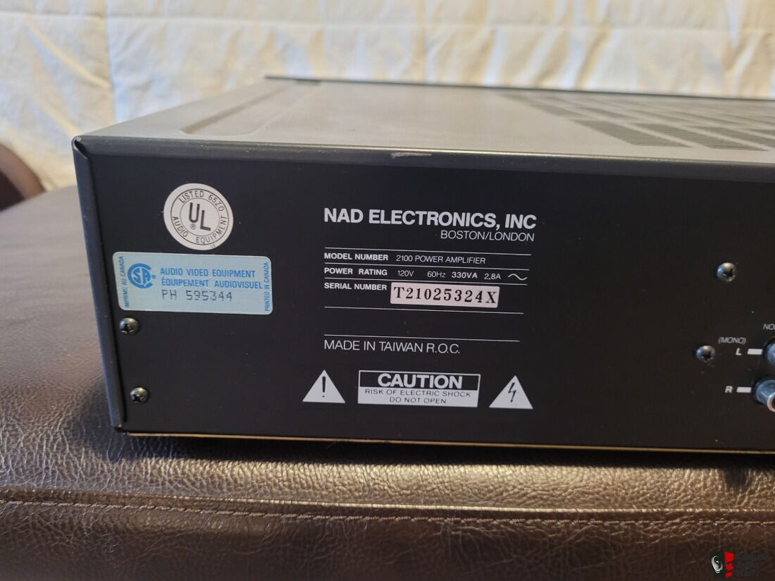 NAD Monitor Series 2100 amplifier Photo #3366449 - Canuck Audio Mart