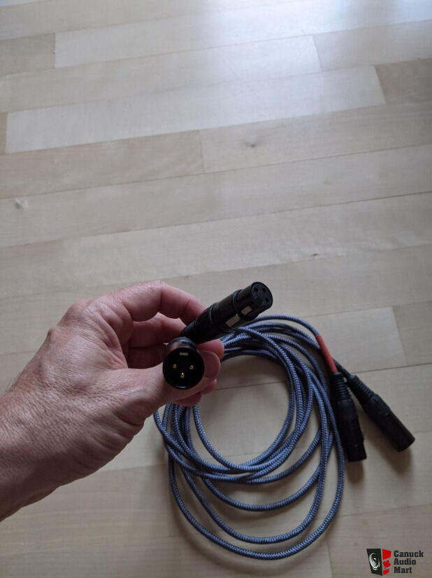 Asona XLR balanced XLR cables (two) For Sale - Canuck Audio Mart