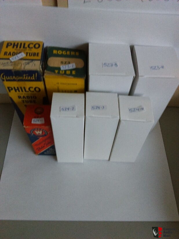 5Z3 & 5Z4 - Rectifiers - mostly used out of production and some NOS ...