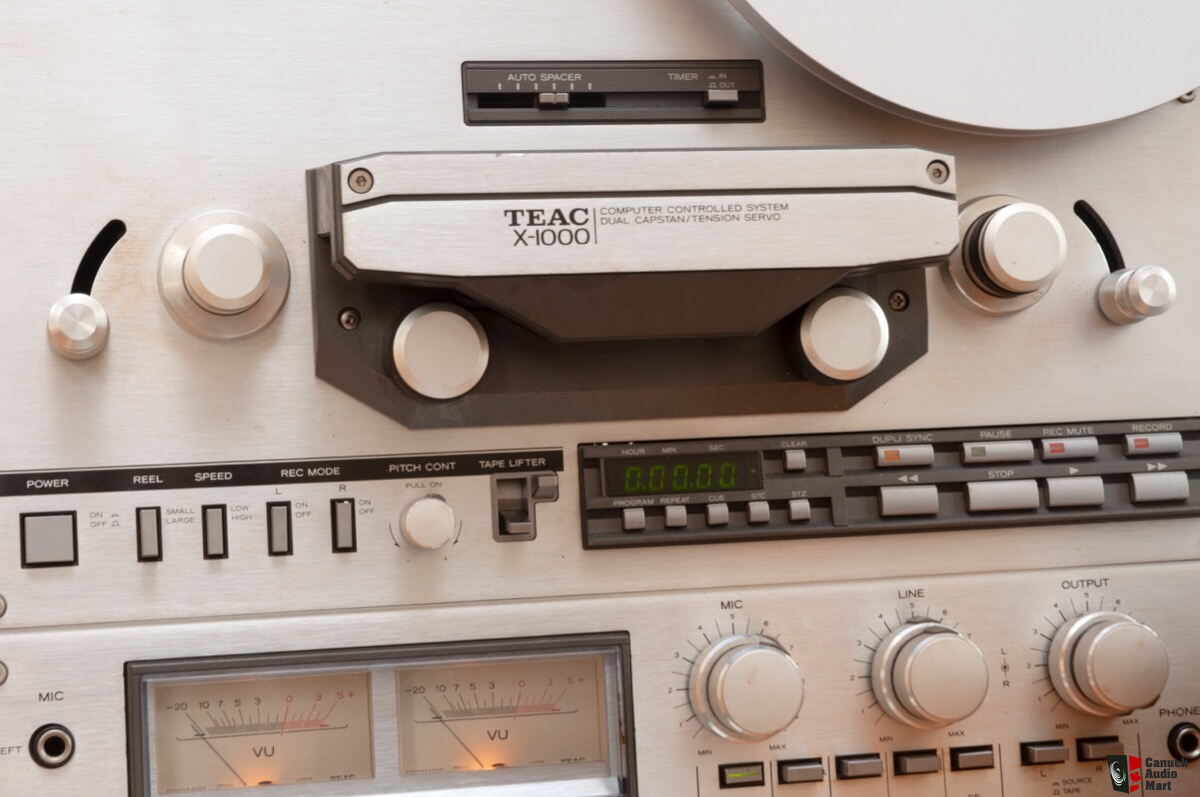 Teac X1000 Dual Drive Multi-Sync Open Reel Recorder Photo #3372695 - US ...