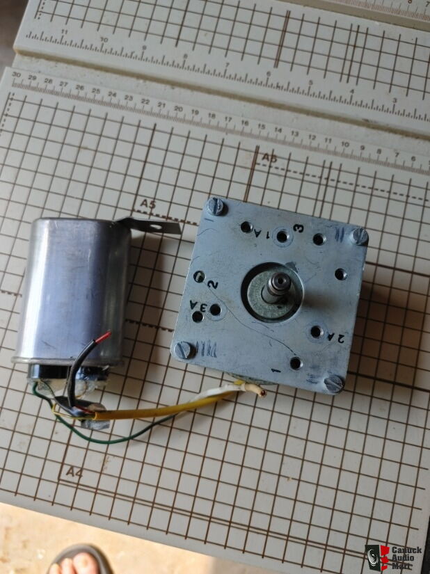 Papst "Squirrel cage" turntable motor with capacitor Photo #3372751 ...