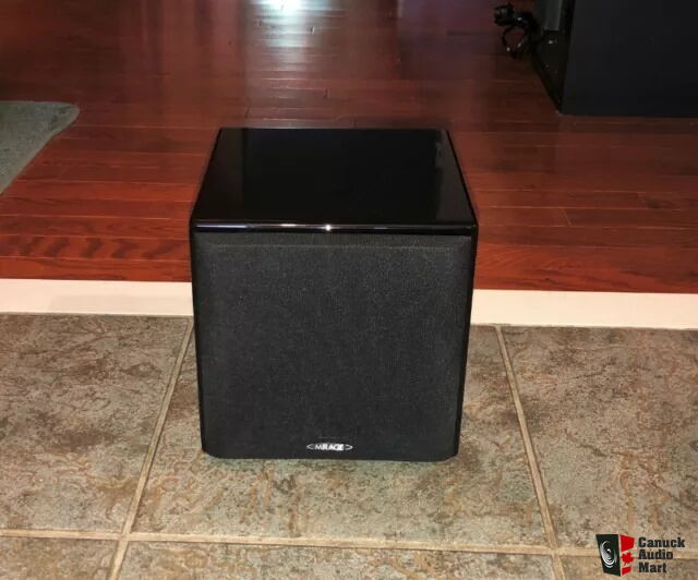 Ultra-Compact 800 Watt Mirage Subwoofer MM-6 Dealer Ad - Canuck Audio Mart