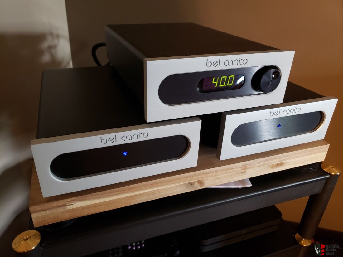 Bel Canto Pre3 / e.One Ref1000 monoblocks For Sale - Canuck Audio Mart