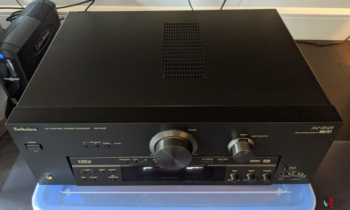 Technics SA-DA8 5.1 Channel Receiver MOSFET with Phono input Photo ...