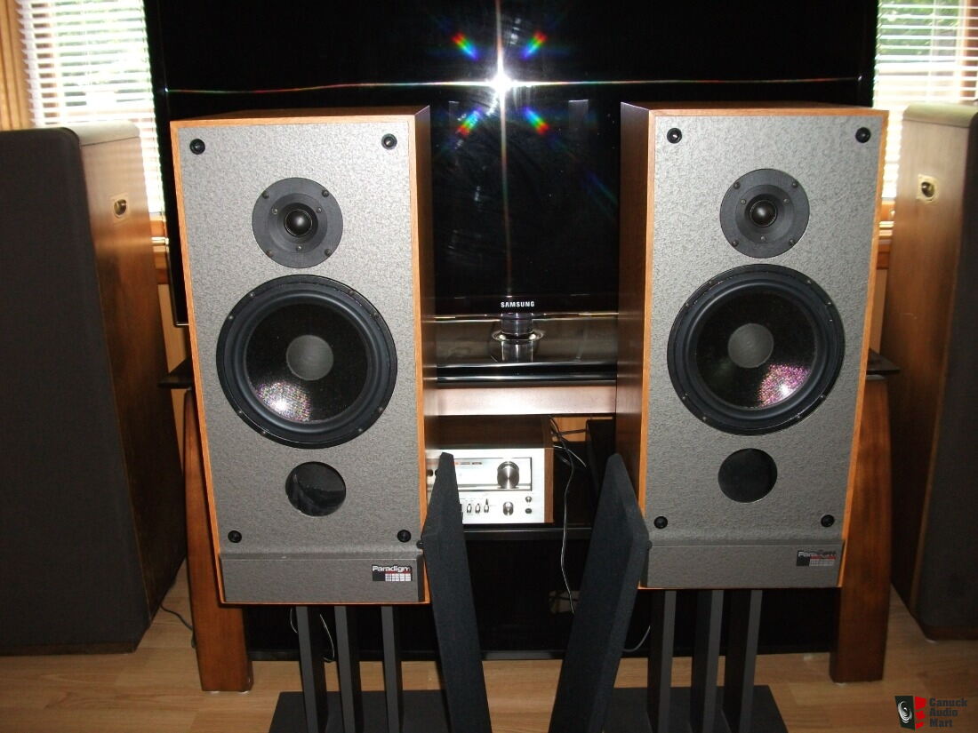 Paradigm MONITOR SERIES model EXPORT MONITOR real Oak wood finish Photo ...