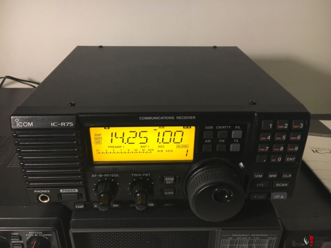 Icom IC-R75 Shortwave Receiver Photo #3398135 - Canuck Audio Mart
