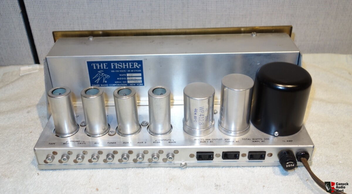 Fisher 80C tube preamplifier Photo #3399493 - Canuck Audio Mart