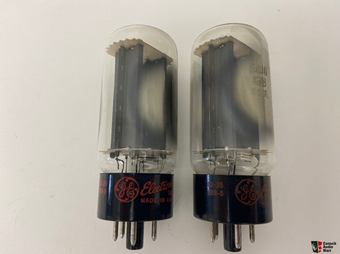 Pair GE 5U4GB Rectifier Tubes NOS For Sale - Canuck Audio Mart