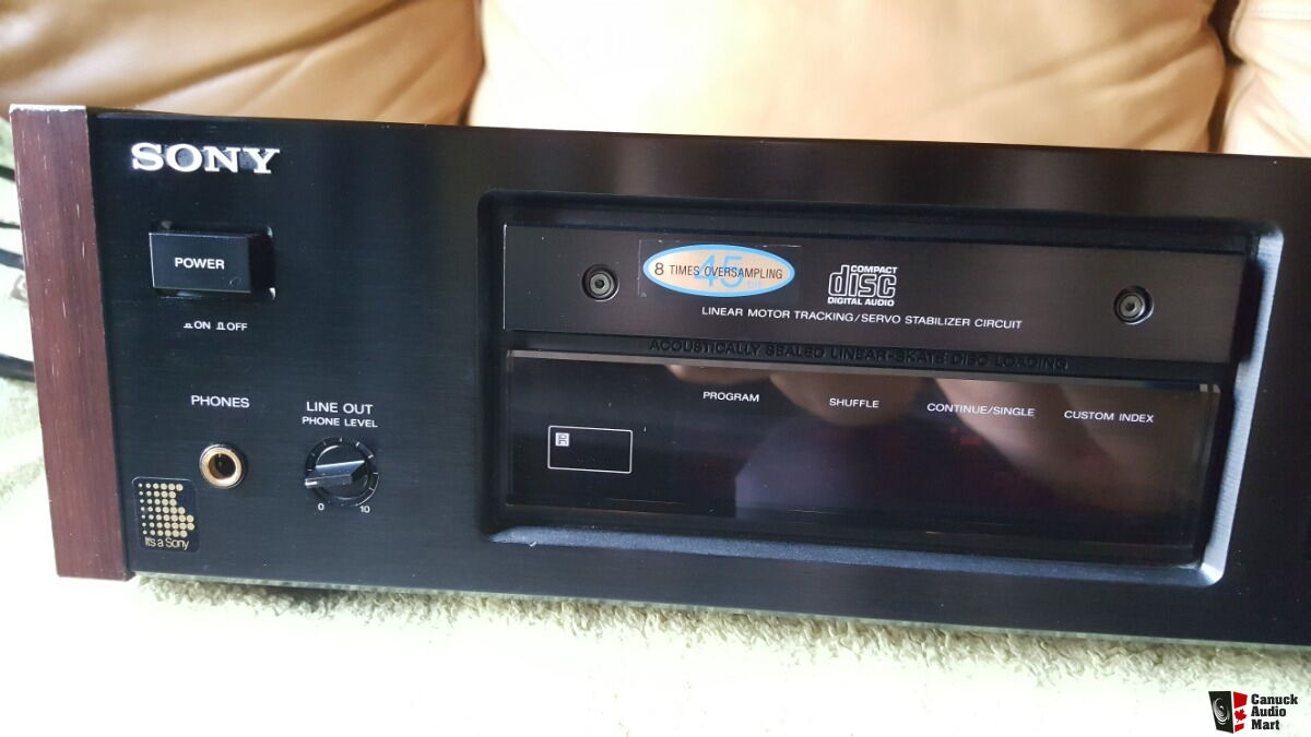Sony CDP-X7ESD top of the line in '89 Photo #3404447 - US Audio Mart