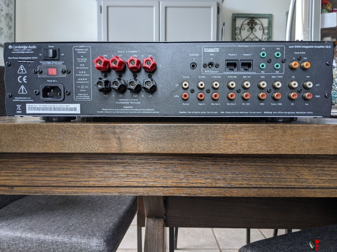 Cambridge Audio azur 540A Integrated V2.0 Photo #3405945 - UK Audio Mart