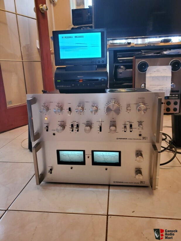 Pioneer Spec-1 & 2 Amplifier/pre-amp./fully tesed/nice/new bulbs For ...