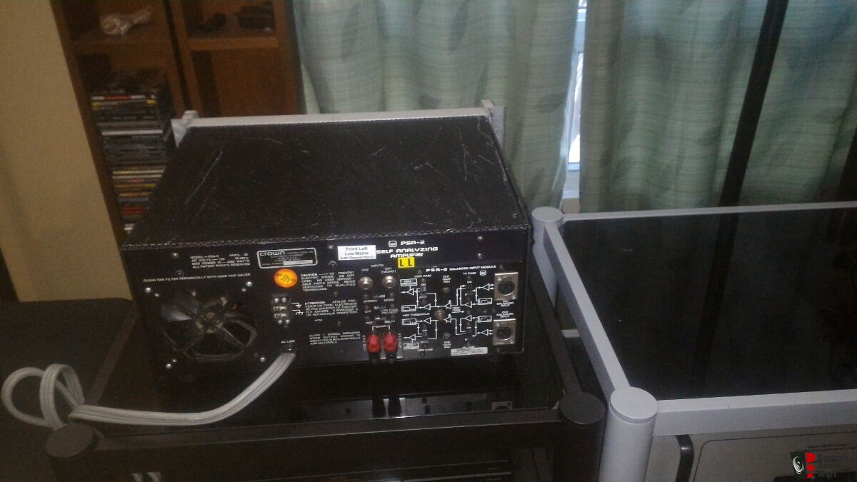 Crown PSA-2 Professional Dual mono Studio Amplifier Balanced Module ...
