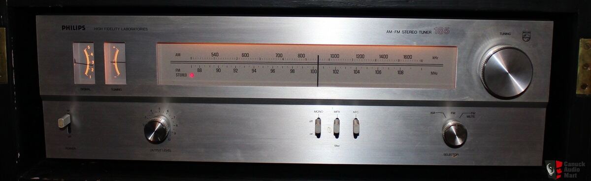 Rare Philips High Fidelity Laboratories Integrated Amplifier and Tuner ...