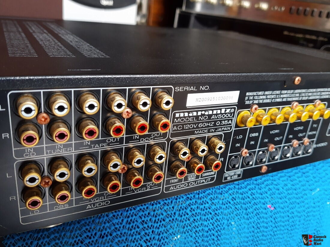 Marantz AV500 Pre Amp Photo #3416942 - Canuck Audio Mart