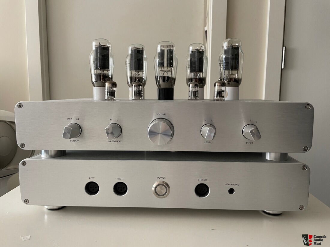 Woo Audio WA33 Headphone Amp Preamplifier in SILVER standard edition ...