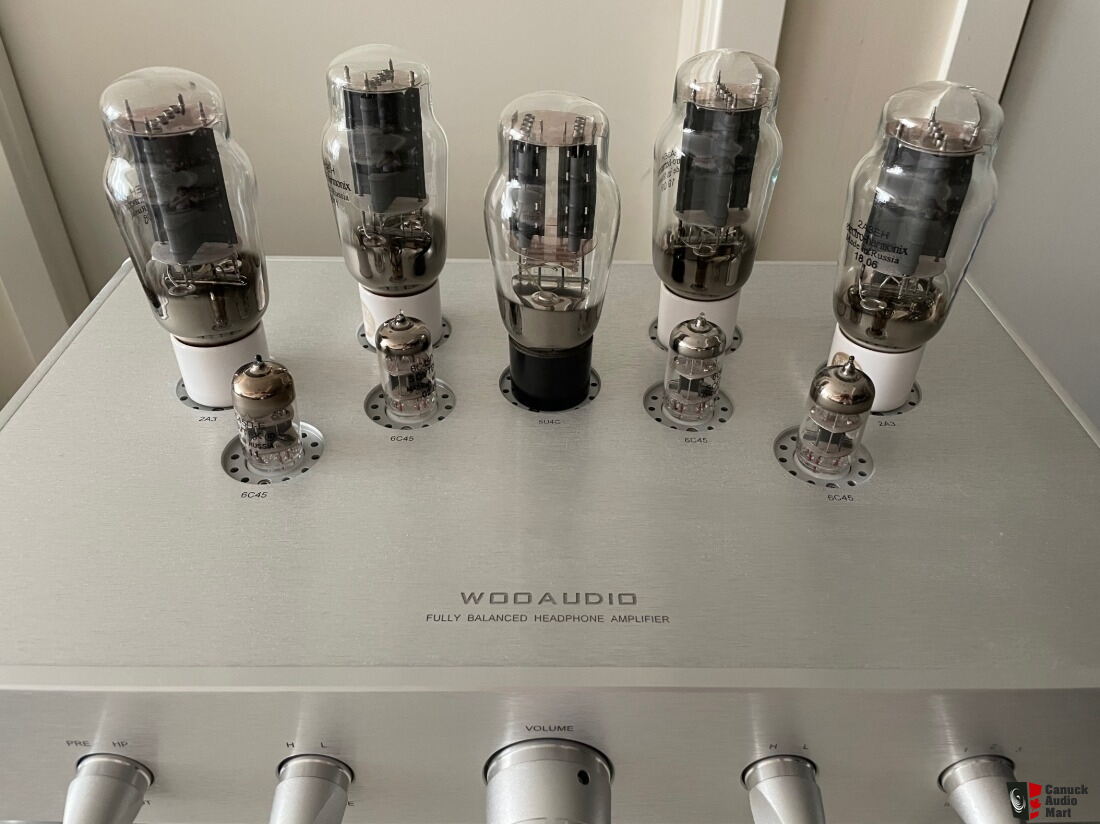 Woo Audio WA33 Headphone Amp Preamplifier in SILVER standard edition ...