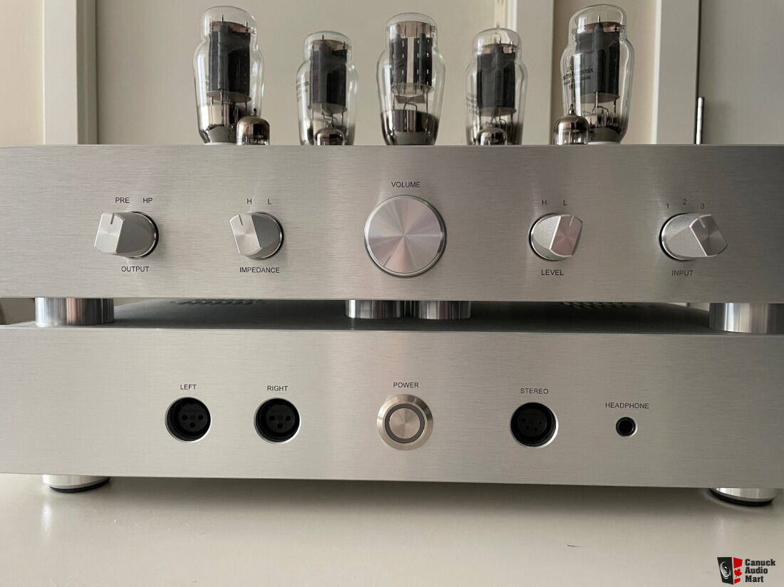 Woo Audio WA33 Headphone Amp Preamplifier in SILVER standard edition ...