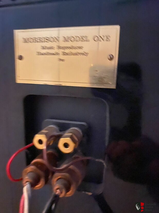 Morrison Audio model One speakers Photo #3422209 - Canuck Audio Mart
