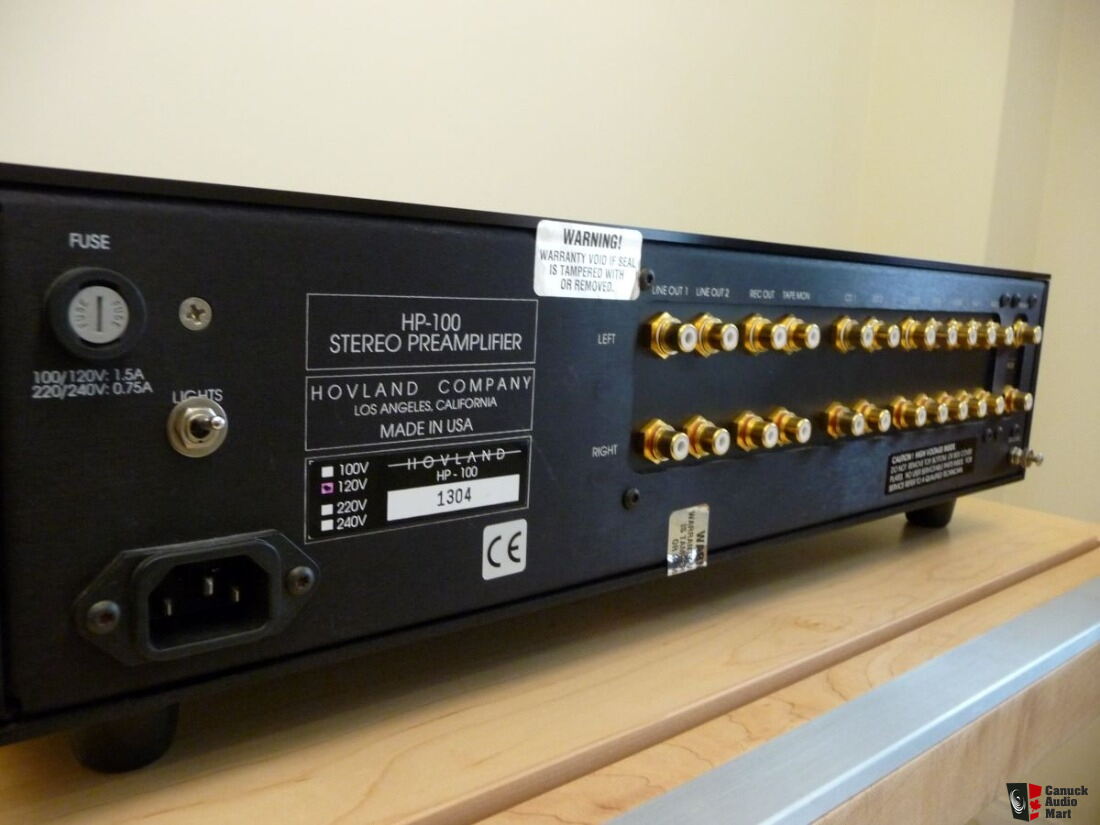 Hovland HP-100 tube preamp ( line only ) Photo #3424617 - UK Audio Mart