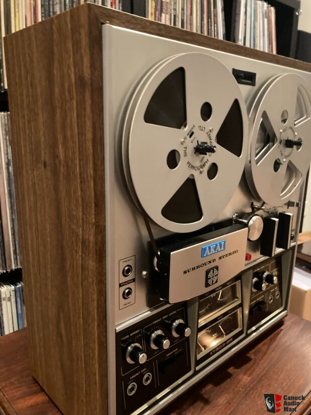 Akai 1730D-SS Reel to Reel - 2 & 4 Channel Stereo Surround Tape Deck ...