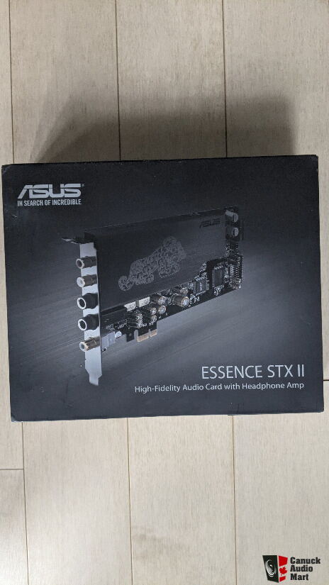 Asus Essence STX II 2.1 PCI Express Sound Card (new) Photo #3432019 ...