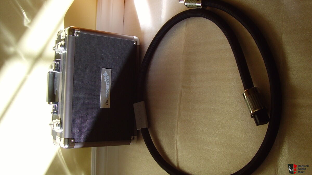 DR Acoustics Red Fire Ultra power cable Sold to Robert Photo #3432215 ...