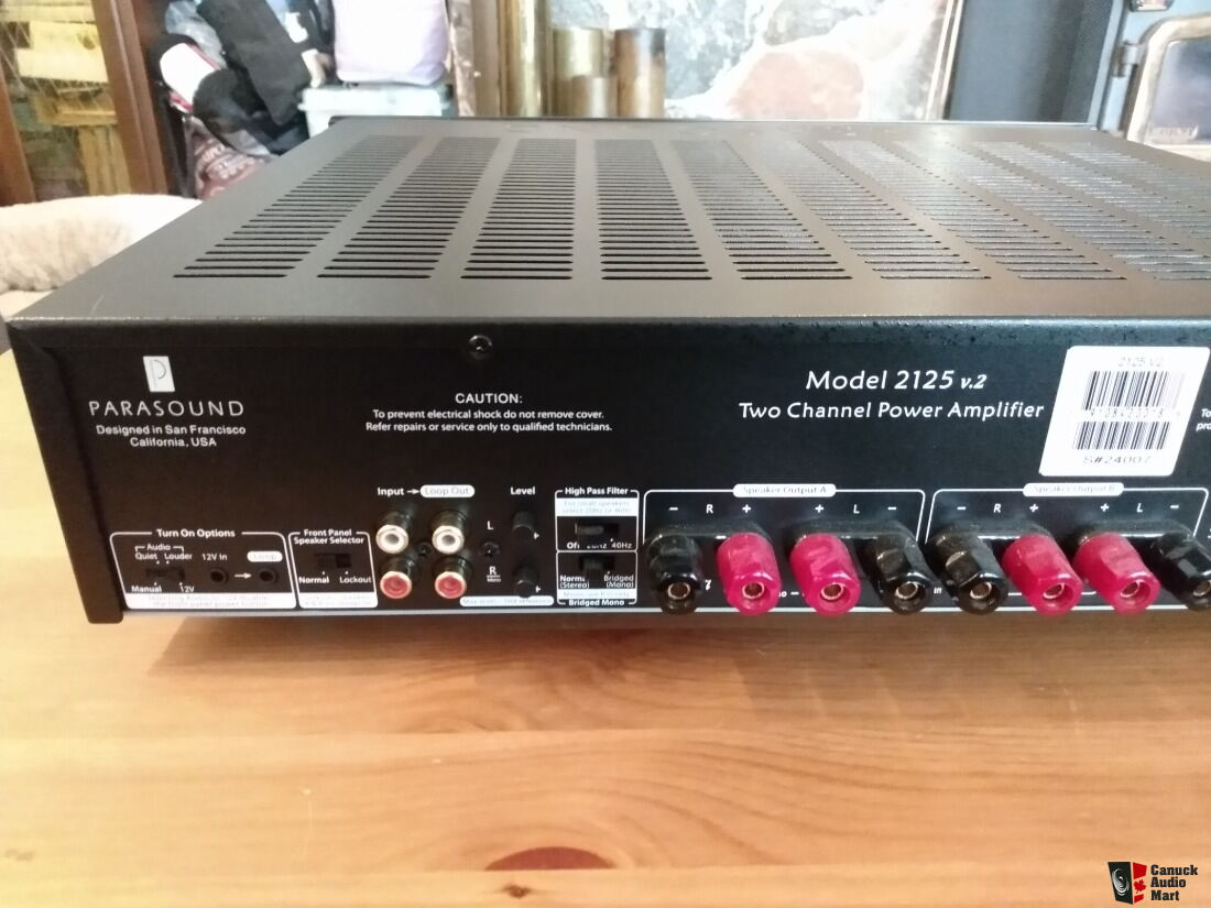 Parasound 2125 V.2 Power Amplifier Photo #3432556 - Canuck Audio Mart