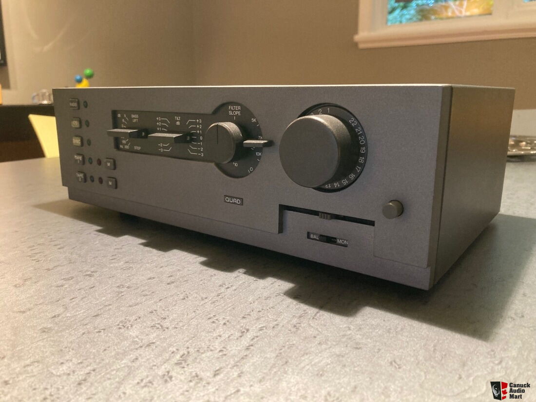 Quad 44 preamp grey version exceptional condition !!! Photo #3434593 ...