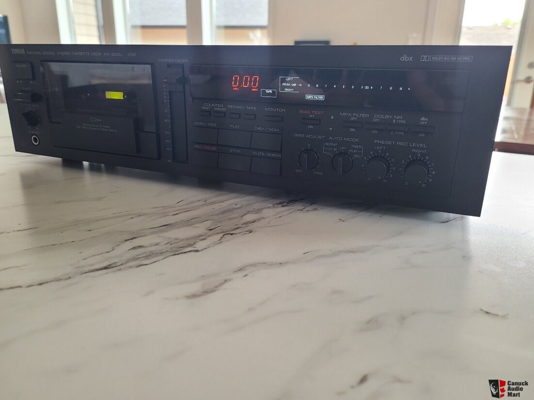 Yamaha KX 800 Cassette Deck Photo #3435132 - Canuck Audio Mart