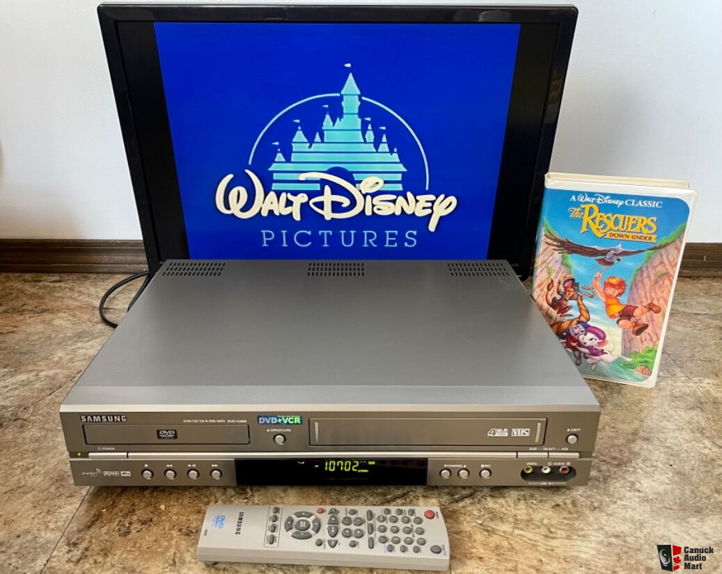 Samsung DVD-V2000 DVD VCR Tape Cassette Player Recorder Combo Unit with ...