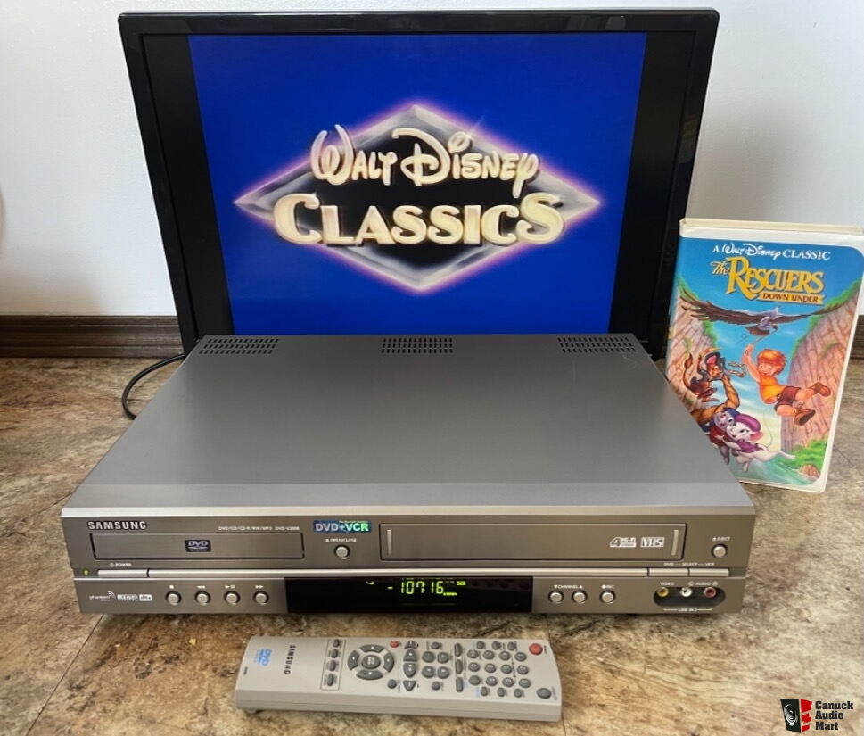 Samsung DVD-V2000 DVD VCR Tape Cassette Player Recorder Combo Unit with ...