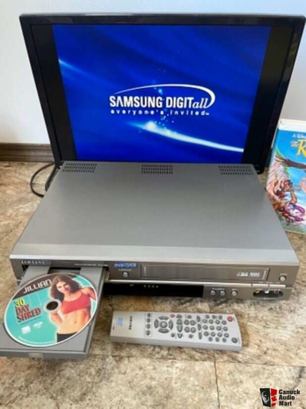 Samsung DVD-V2000 DVD VCR Tape Cassette Player Recorder Combo Unit with ...