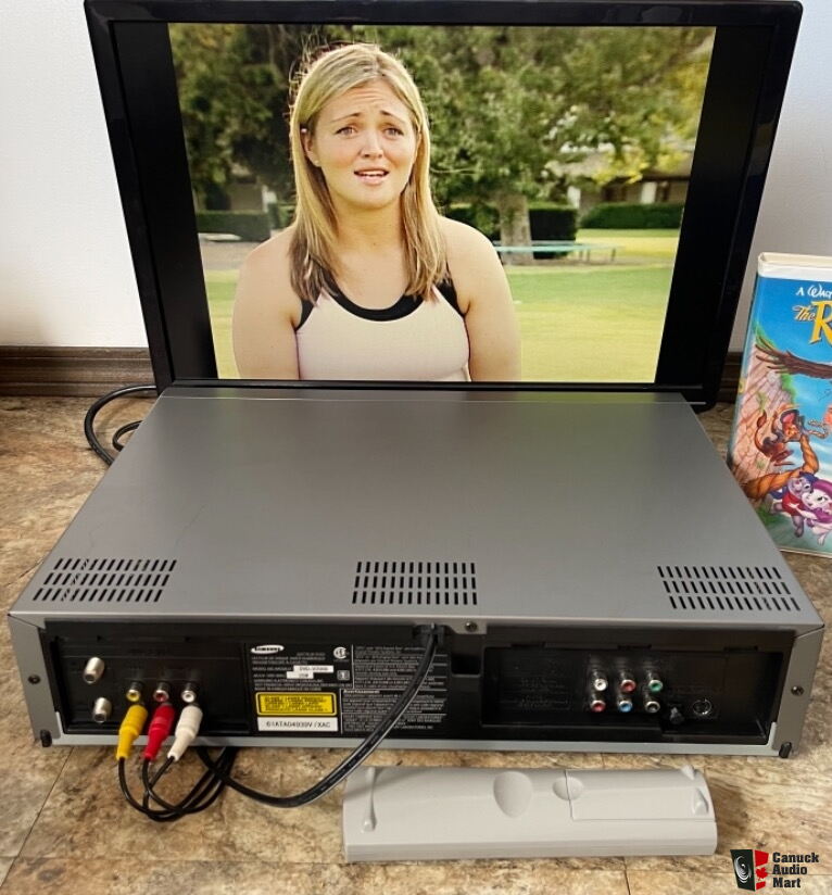 Samsung DVD-V2000 DVD VCR Tape Cassette Player Recorder Combo Unit with ...